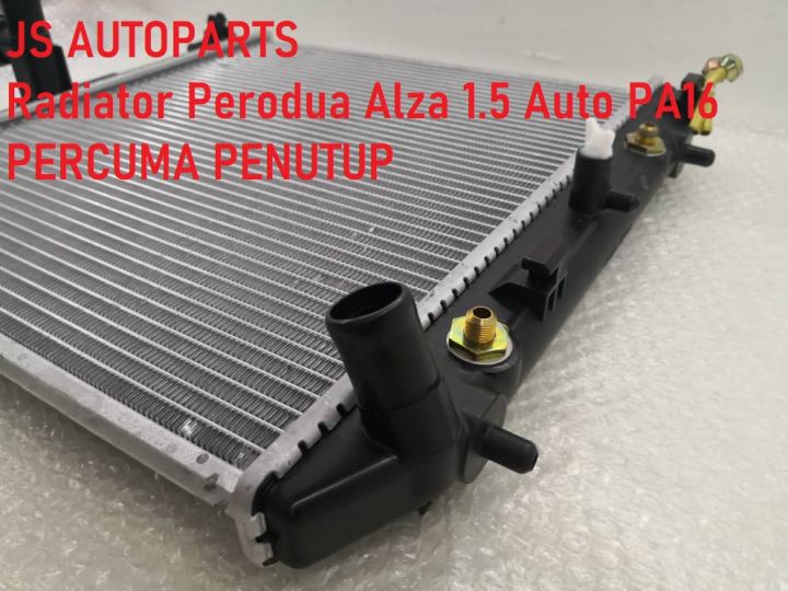 Radiator Perodua Alza 1.5 Auto Tangki Air Kereta PA16 PERCUMA PENUTUP ...