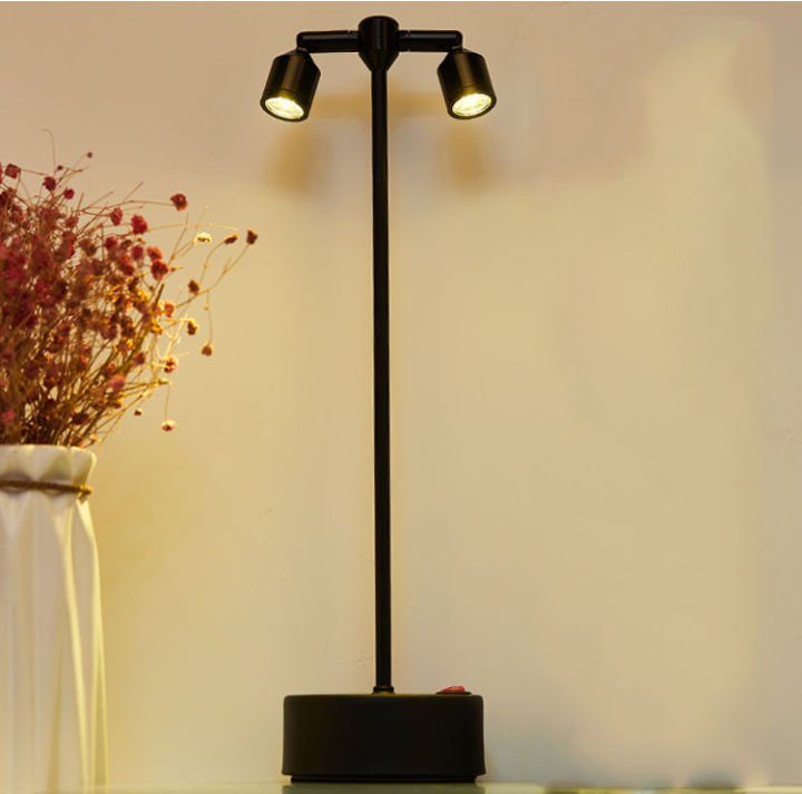 LED Rechargeable Bar Table lamp, Atmosphere Spotlight Creative ...