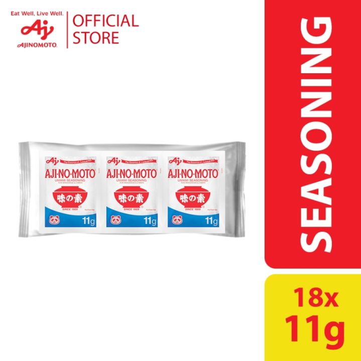 AJI-NO-MOTO Umami Seasoning 11g (Pack of 18) Ajinomoto | Lazada PH