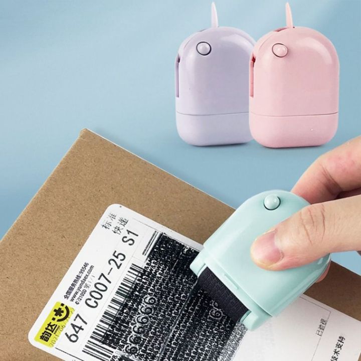 WENQI Privacy Applicator Security Stamp Roller Express Unpacking ...