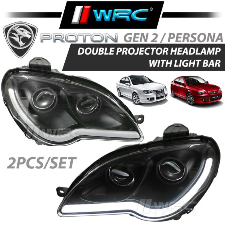Proton Gen 2 / Persona NHF Projector Headlamp With Light Bar | Lazada