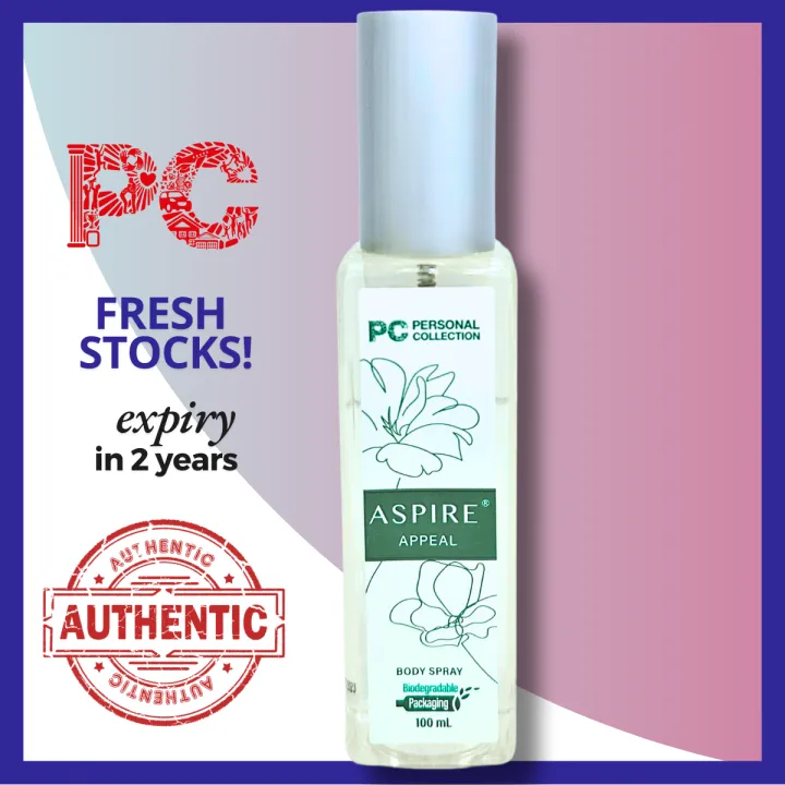 Aspire Body Spray Appeal 100ml by PC Personal Collection | Lazada PH