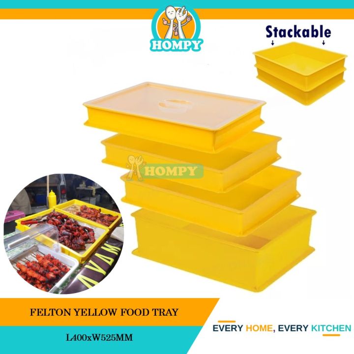 Yellow Cake Tray / Bread Tray / Bakery Tray / Plastic Tray / Yellow ...