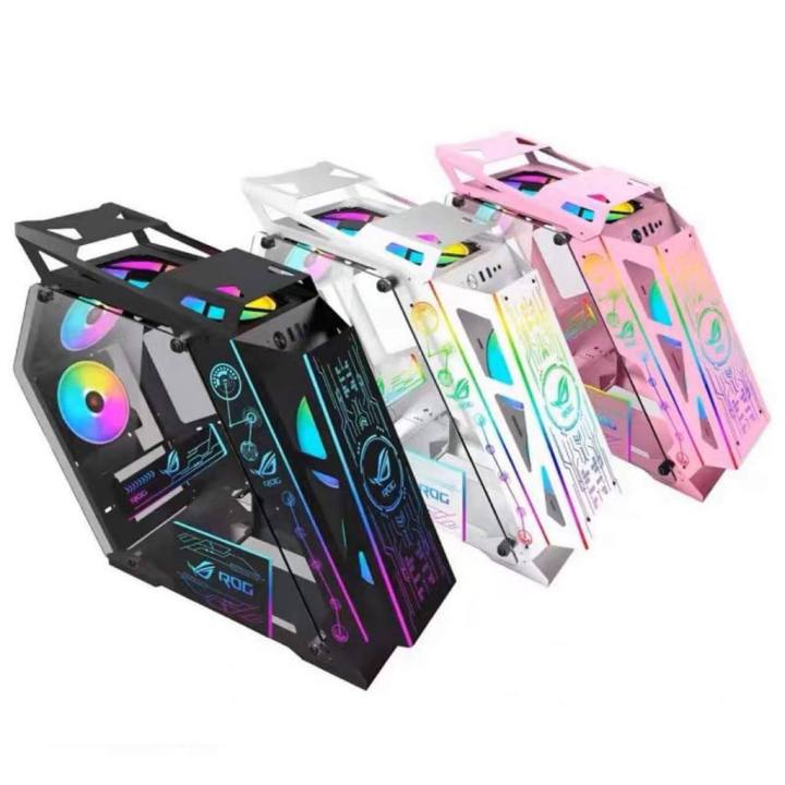 KENLEI Coolman Cyborg ROG Robot Gaming case Mid tower | Lazada PH