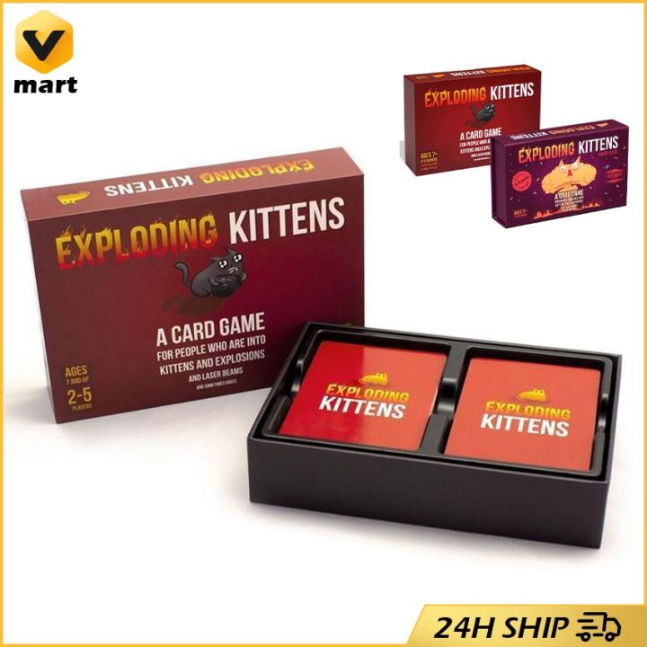 Exploding Kittens Original Versions Card Game - A Card Game about ... Exploding Kittens Original Versions Card Game - A Card Game about ...