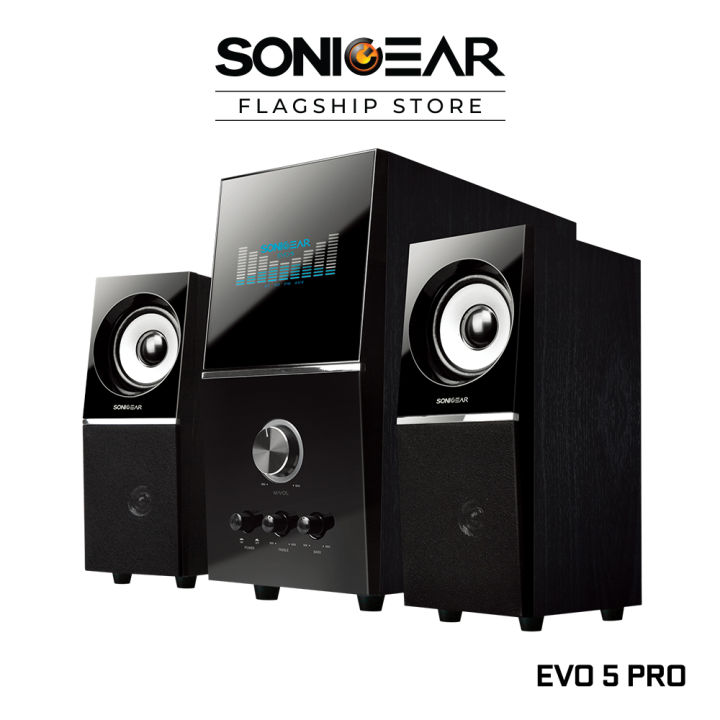 SonicGear EVO 5 PRO BTMI Bluetooth 5.0 Speaker | 5" Full Range Driver ...