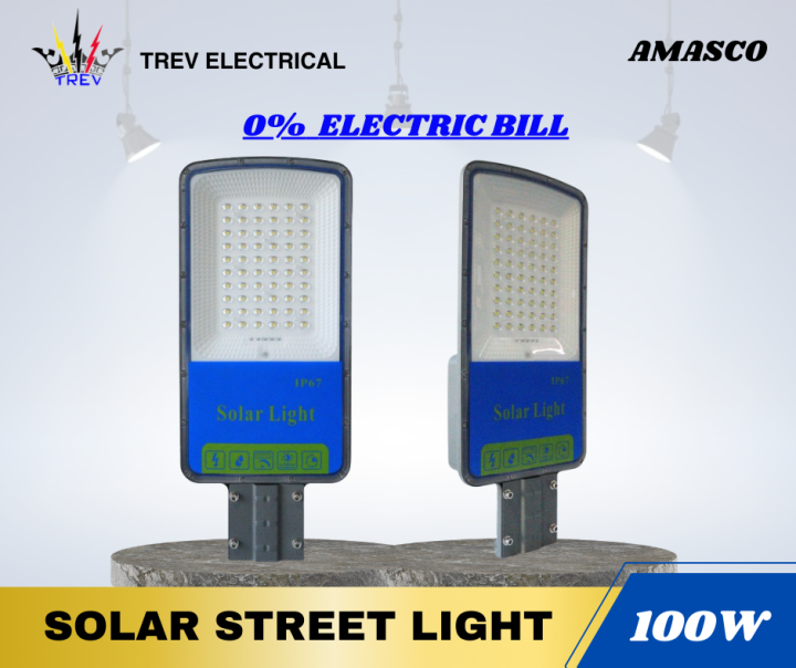 TREV SOLAR STREET LIGHT YYFT-100W | Lazada PH