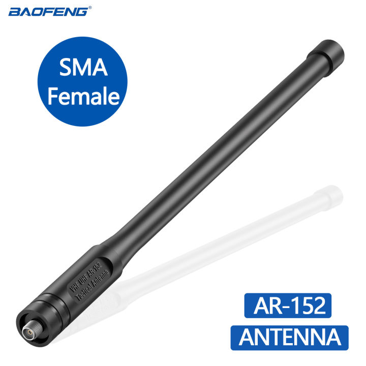 【Support-Cod】 AR-152 Tactical Antenna SMA-Female Dual Band VHF UHF 144/430Mhz Antenna -5R -82 AR ...