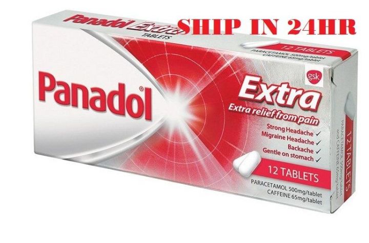 PANADOL EXTRA 1 BOX OF 12 TABLET OR 6 TABLET | Lazada