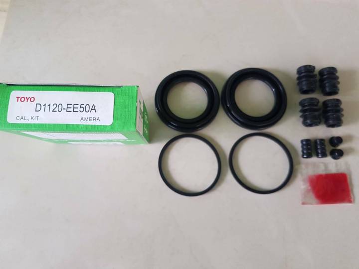 ชุดซ่อมยางดิสเบรคหน้า NISSAN ALMERA, อัลเมร่า ยี่ห้อ TOYO JAPAN ชุดละ ...