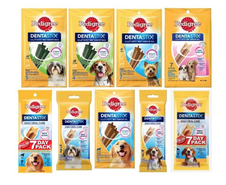 PEDIGREE DentaStix Dental Treats ( All Variant ) | Lazada PH