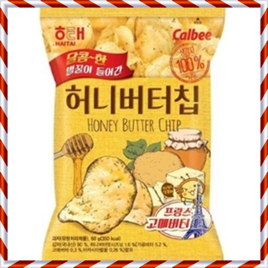 KOREAN HONEY BUTTER CHIP ORIGINAL 60G SNACK | Lazada PH