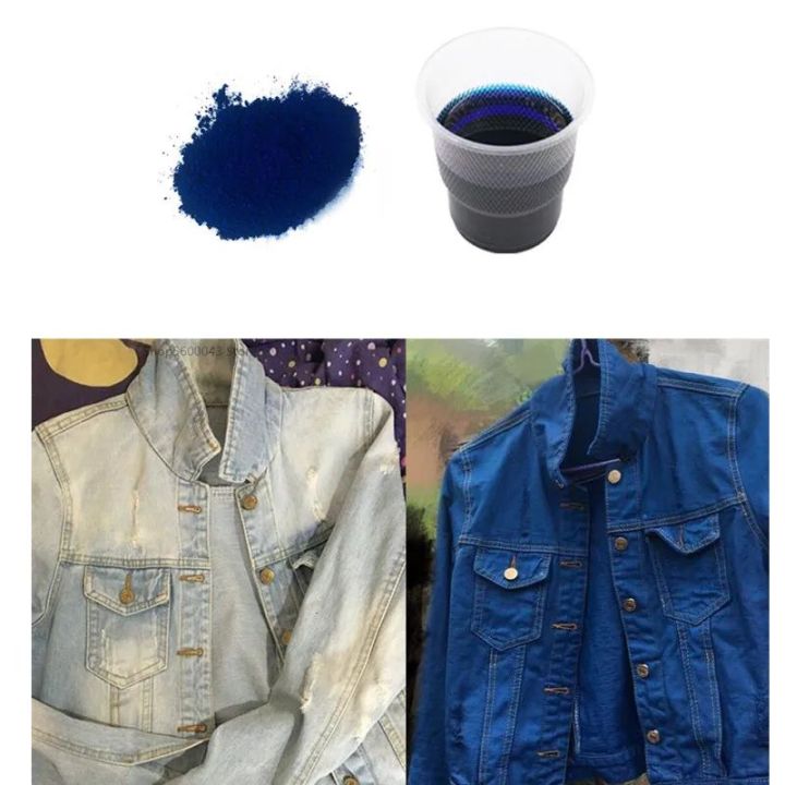 10g/50g/Dark Blue Color Fabric Dye Pigment Dyestuff Dye for Clothing ...