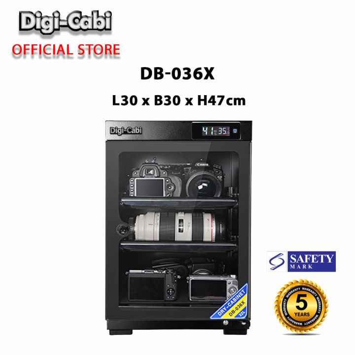 Digi-Cabi Dry Cabinet DB-036X/DHC-036X 30L 5 Years Warranty | Lazada ...