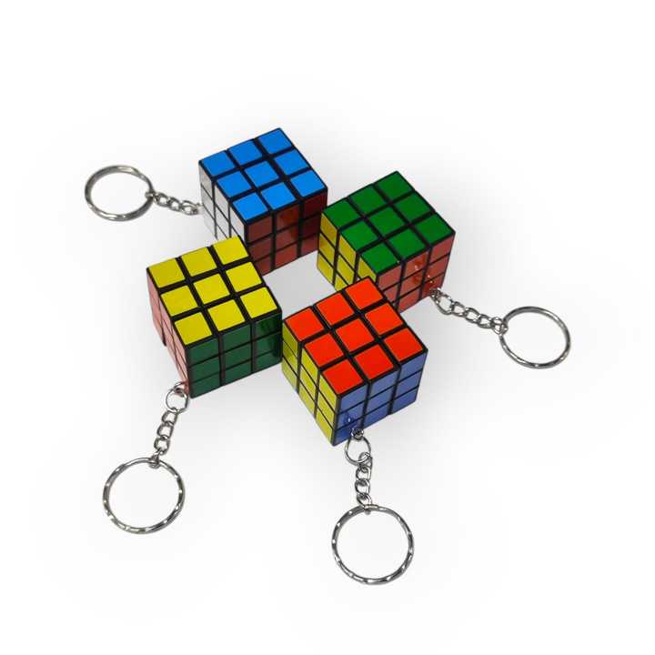 DE ROYALE - Gantungan Kunci Bentuk Rubik Kecil 3x3 / Ganci Magic Cube ...