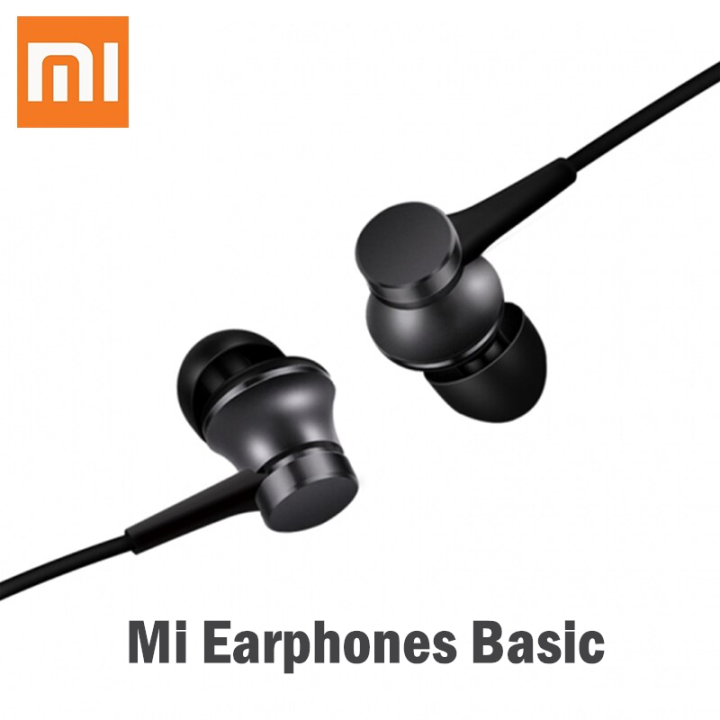 ♙HOT♙ Xiaomi Mi Earphones Basic Ultra-Deep Bass 3.5mm Wired In-Ear ...