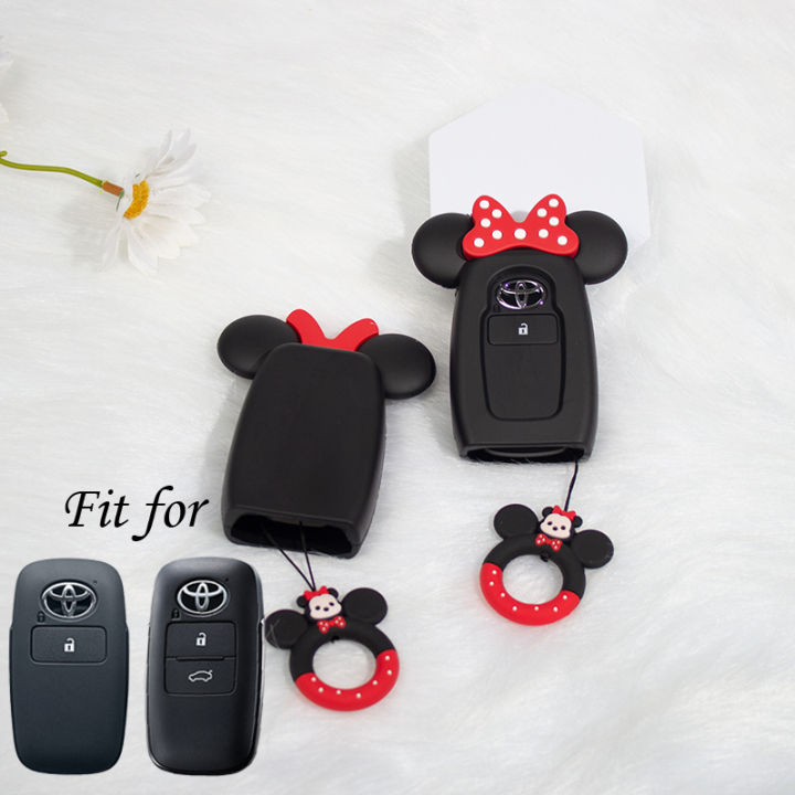 Xuming Cartoon Silicone Key Cover For Toyota Veloz Cross Advance Raize ...