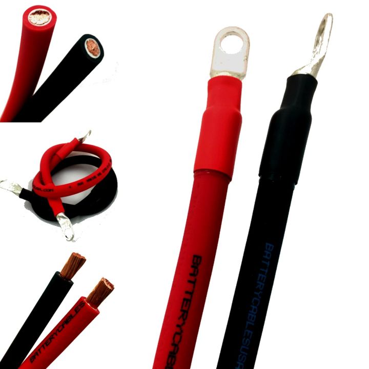 Battery Wire Cable 16mm2 25mm2 35mm2 Pair with Lugs | Lazada PH