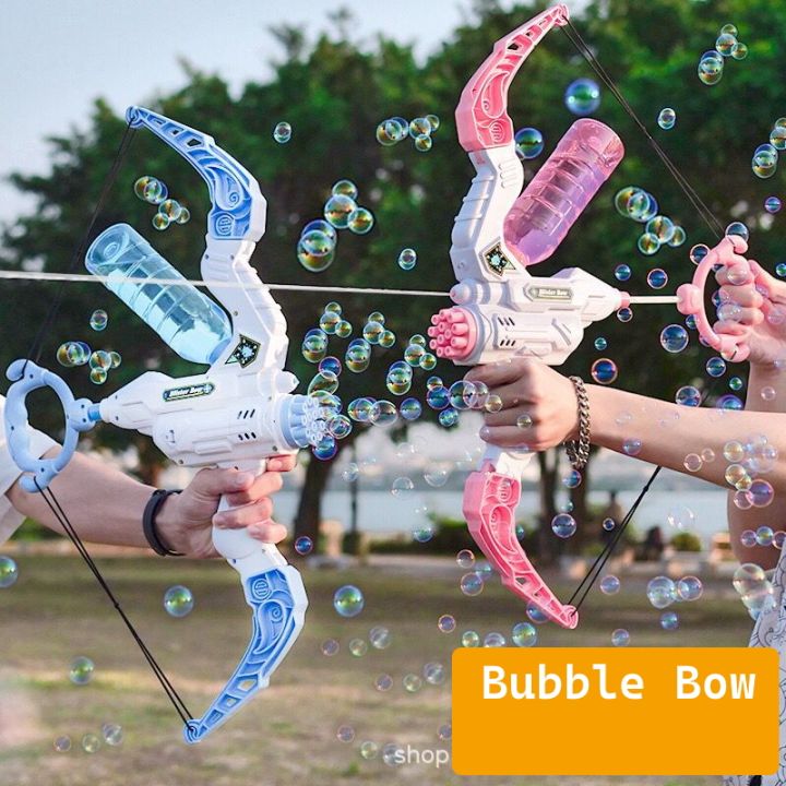 Bubble gun Bow and Arrow Bubble Machine Children's Toy Boy3-6Year-Old ...