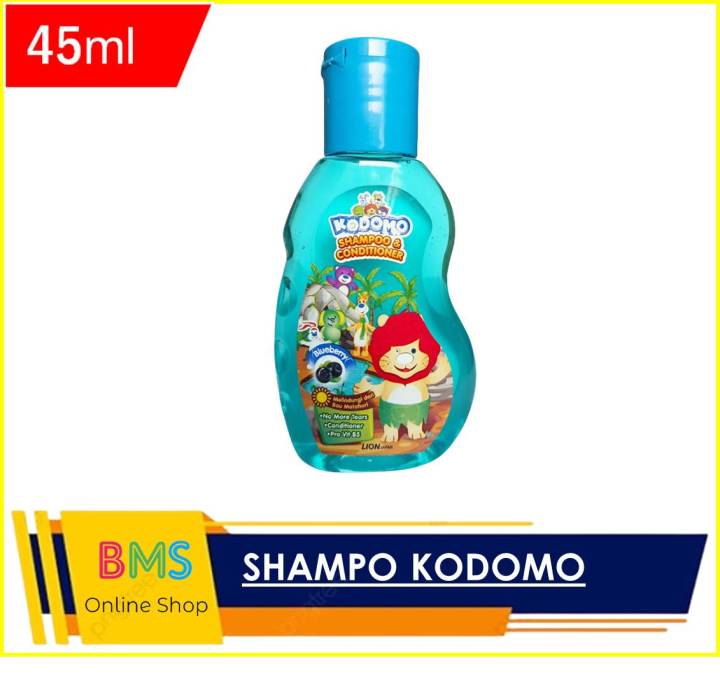 KODOMO 2IN1 SHAMPO DAN CONDITIONER ANAK TIDAK PEDIH DI MATA UKURAN 45 ML | Lazada Indonesia