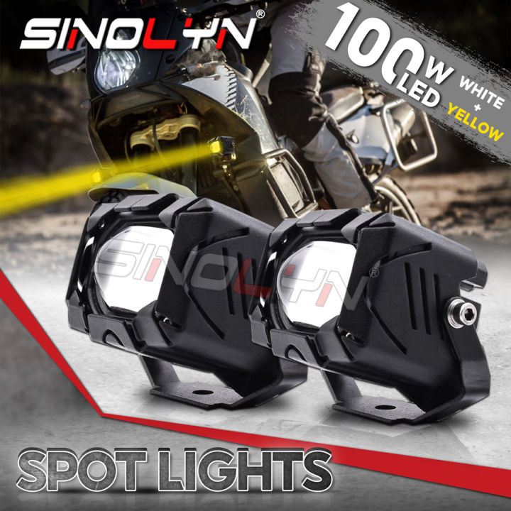 Sinolyn 12V 24V LED Mini Driving Light Spotlight Off Road 4x4 ATV 4WD ...