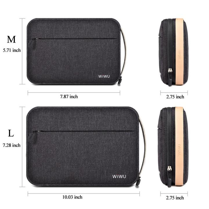 WIWU Cable Storage Bag Electronic Accessories Travel Organizer Bag for ...