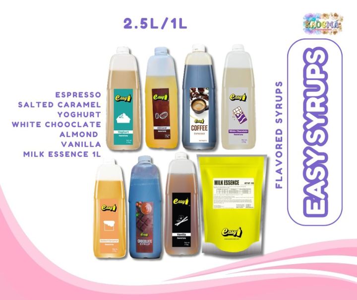 EASY FLAVORED SYRUP 2.5kg - Easy | Lazada PH