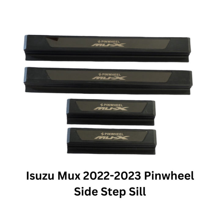 Isuzu MUX Side Step Sill 4pcs (2022-2023) | Lazada PH