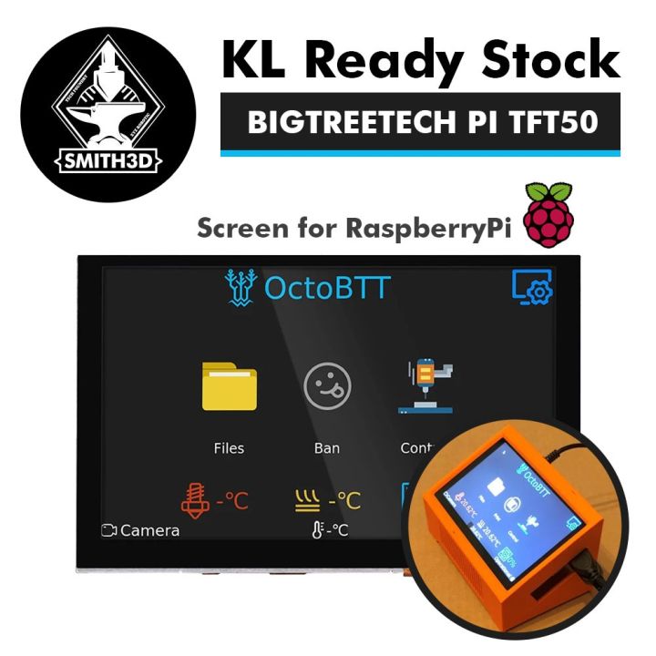 Bigtreetech PI TFT50 V2.0 for RaspberryPi 3D Printer | Lazada
