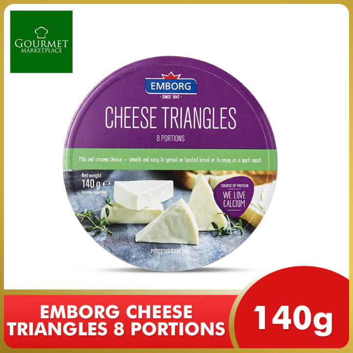 Emborg Cheese Triangles 8 Portions 140g | Lazada PH