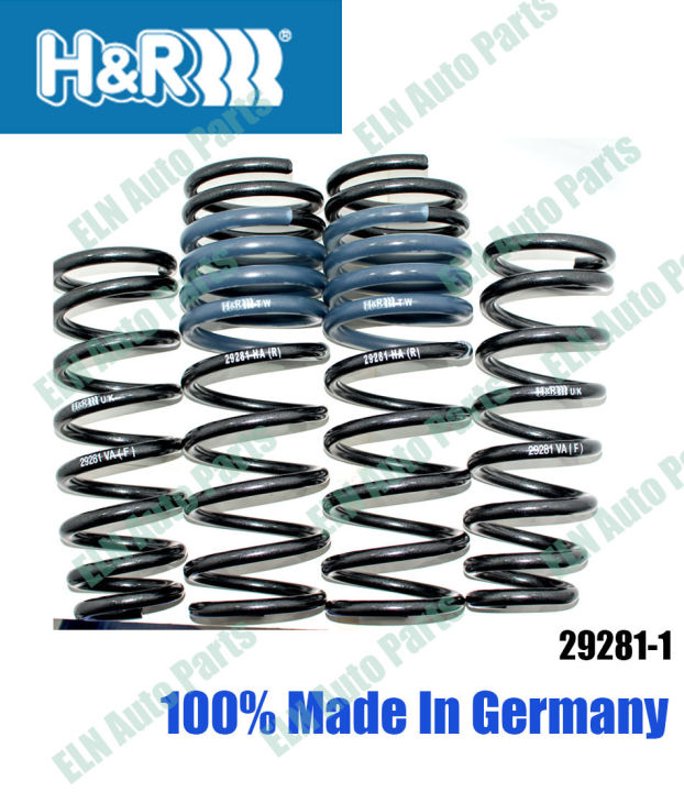 H&R สปริงโหลด (lowering spring) ฮอนด้า HONDA Accord 2.4 V-Tec ,3.0 V6 ...