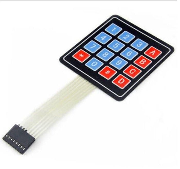 Matrix Keypad Membrane 4X4 keyboard array Arduino | Lazada Indonesia
