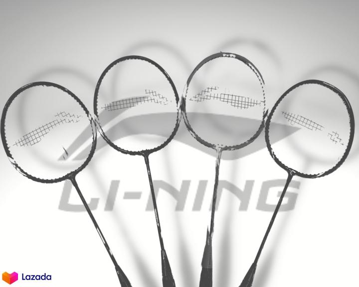 Li-Ning Smash XP60 / XP70 / XP90 / XP800 IV (Free string with strung ...