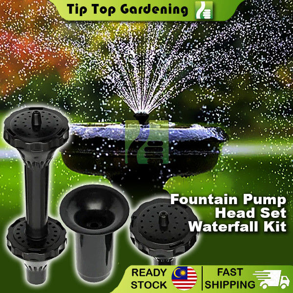 Kit Muncung Kolam Set Pam Air Pancut Kepala Air Pancut Fountain Pump ...