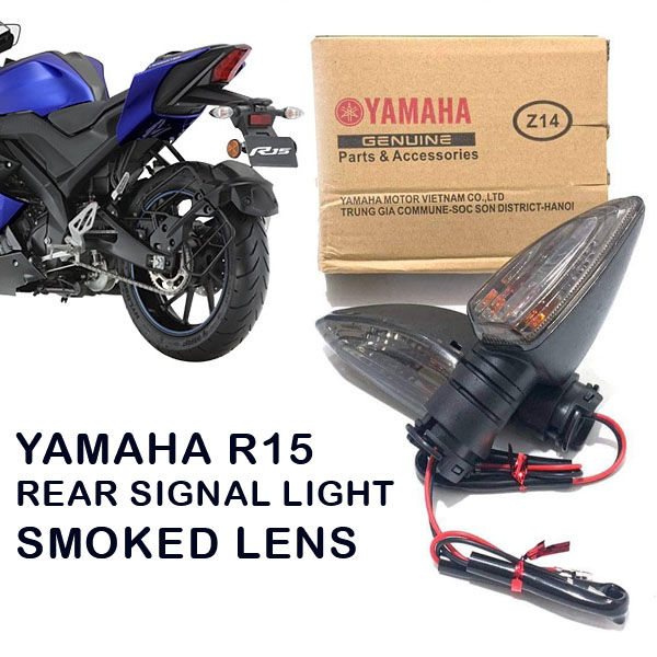 YZF-R15 YAMAHA R15 REAR SIGNAL LIGHT FLASHER LIGHT SET 100% ORIGINAL ...