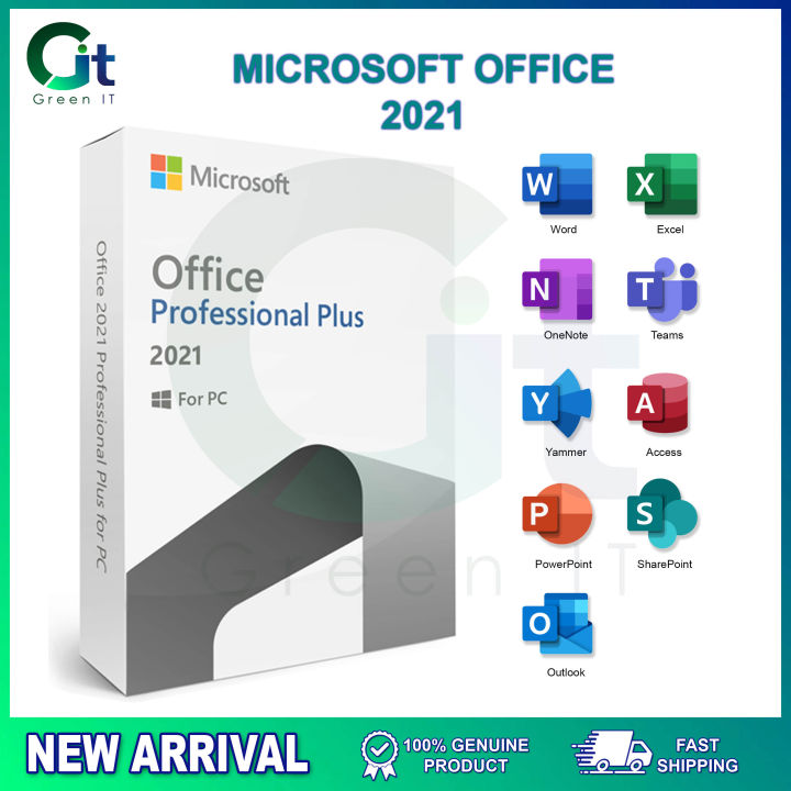 Microsoft Office Professional Plus 2021 - Windows - Lifetime Use ...
