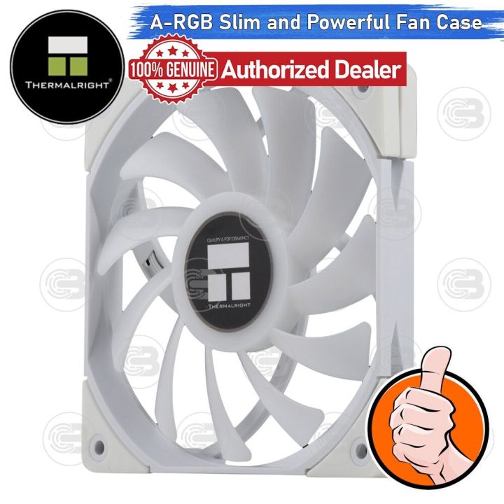 [CoolBlasterThai] Thermalright TL-C12015W-S A-RGB Slim Fan Case (size 120 mm.) ประกัน 3 ปี ...