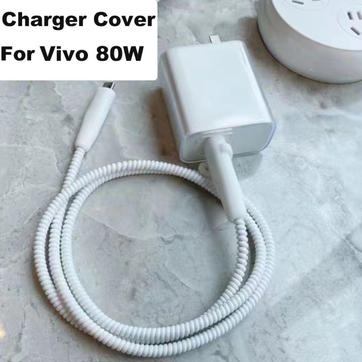 VIVO 80วัตต์ชาร์จที่ครอบ V8060L0A0-US สำหรับ Supervooc ชาร์จ X80/X80PRO/IQOONeo6 /X หมายเหตุ /X ...