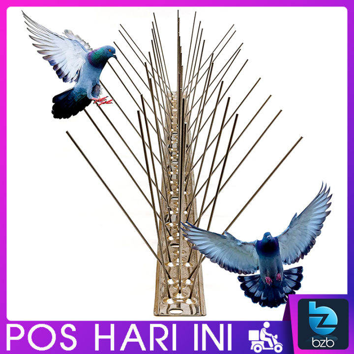 REPELLING 💥 33cm Stainless Steel Bird Avian Chase Away Repellent Mat ...