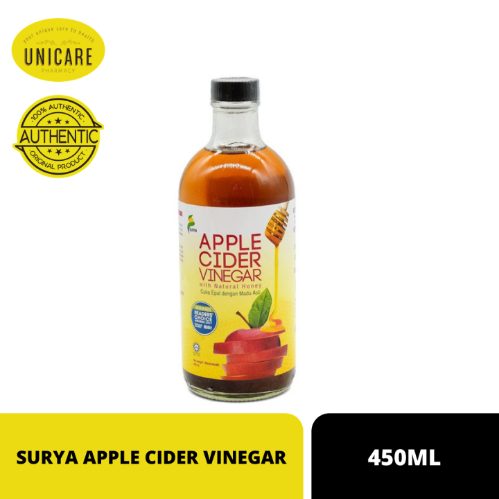 SURYA APPLE CIDER VINEGAR 450ML | Lazada