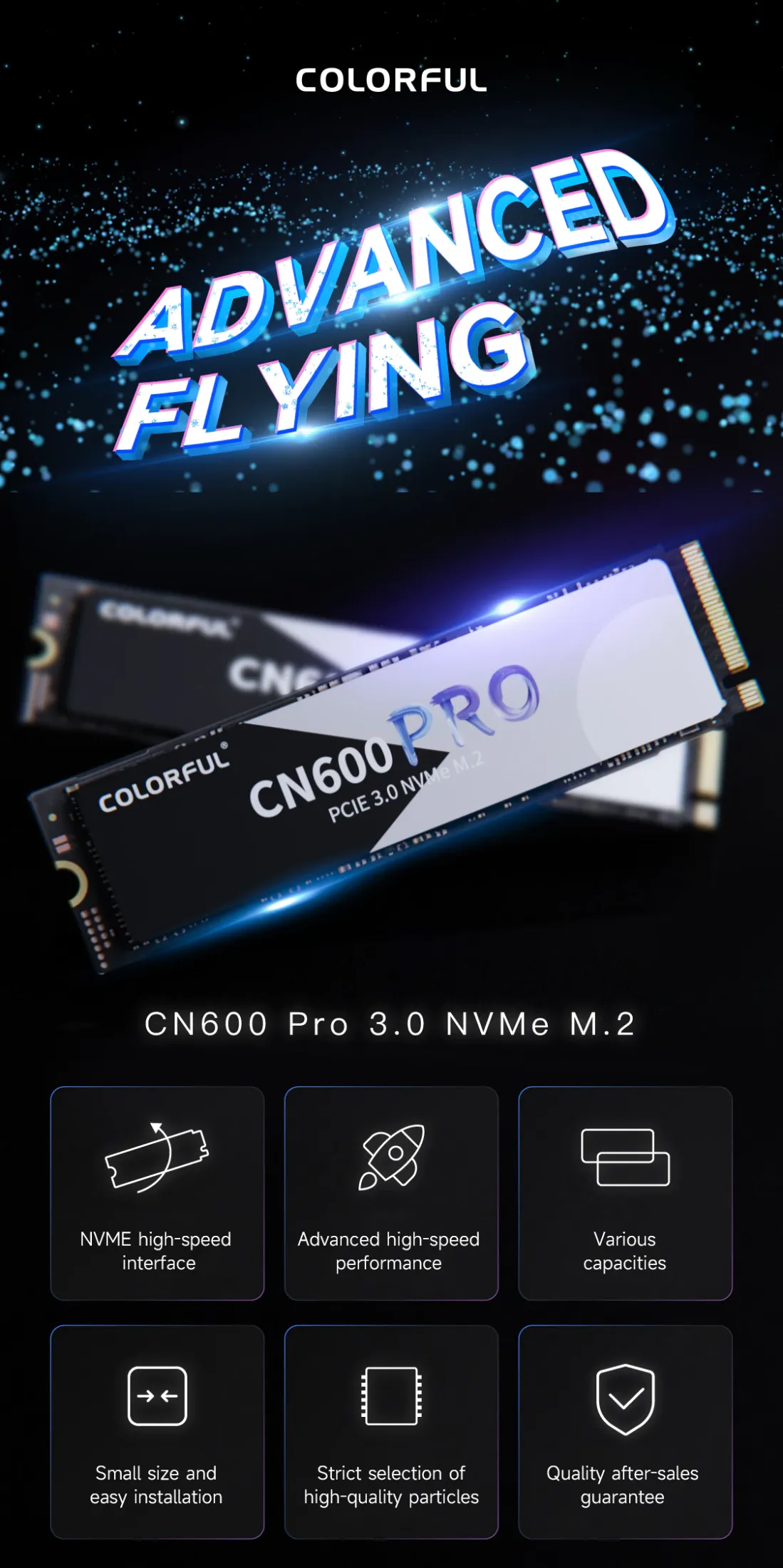Colorful CN600 NVMe M.2 and CN600 Pro PCIe 3.0 NVMe M.2 SSD | Lazada PH