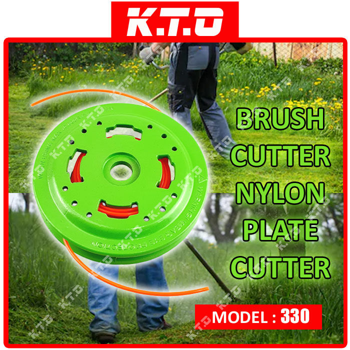 Heavy Duty Aluminium Brush Cutter Nylon Plate Cutter Grass Cutting Disc ...