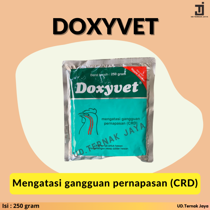 Doxyvet 250 gram Obat Ayam Antibiotik untuk Mengatasi Gangguan ...