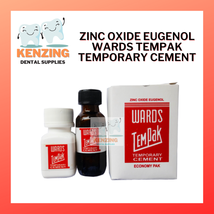 Tempak Temporary Cement Economy Pack Zinc Oxide Eugenol | Lazada PH