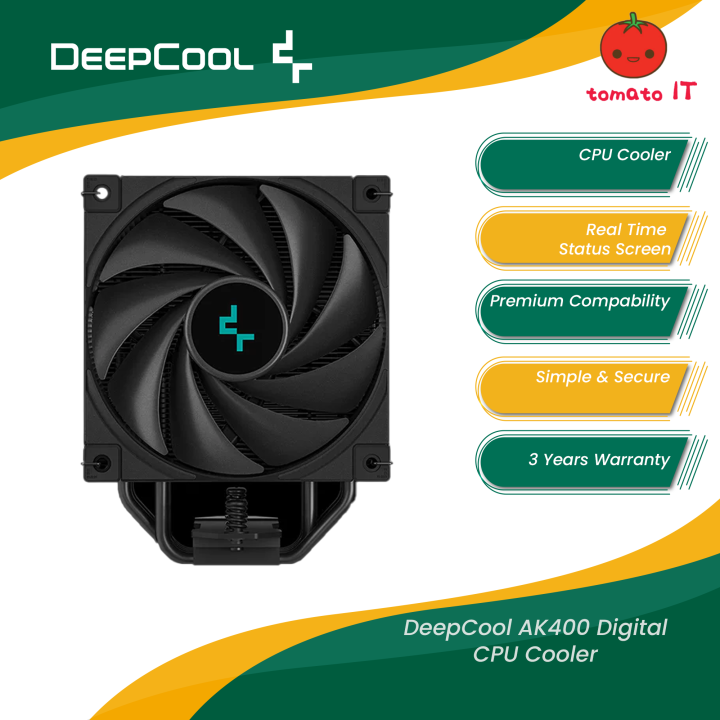 DEEPCOOL AK400 Digital CPU Cooler | Lazada