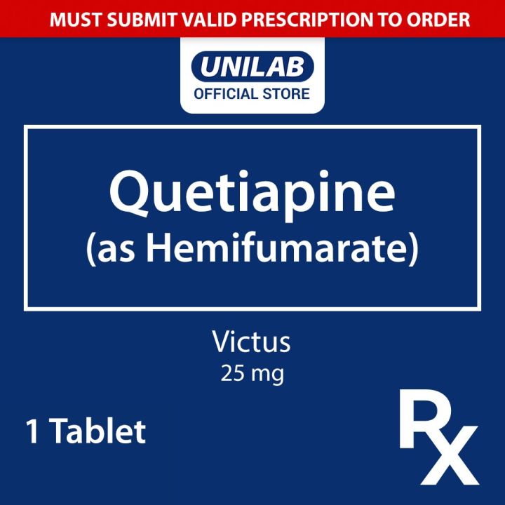 Rx: VICTUS 25 MG - Unilab | Lazada PH