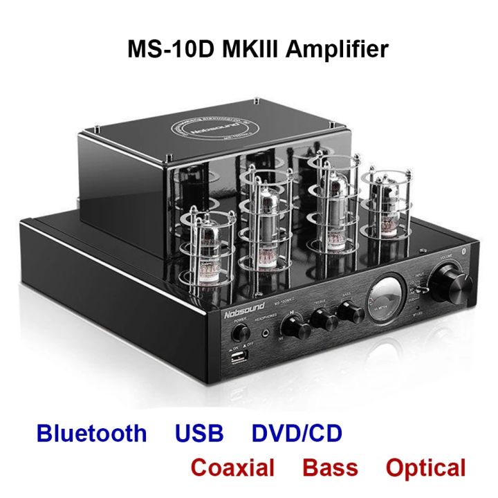 Nobsound MS-10D MKIII power amplifier supports Bluetooth USB optical ...