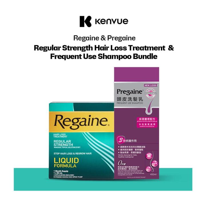 Johnson And Johnson Pregaine (For Thinning Hair) Frequent Use Shampoo ...