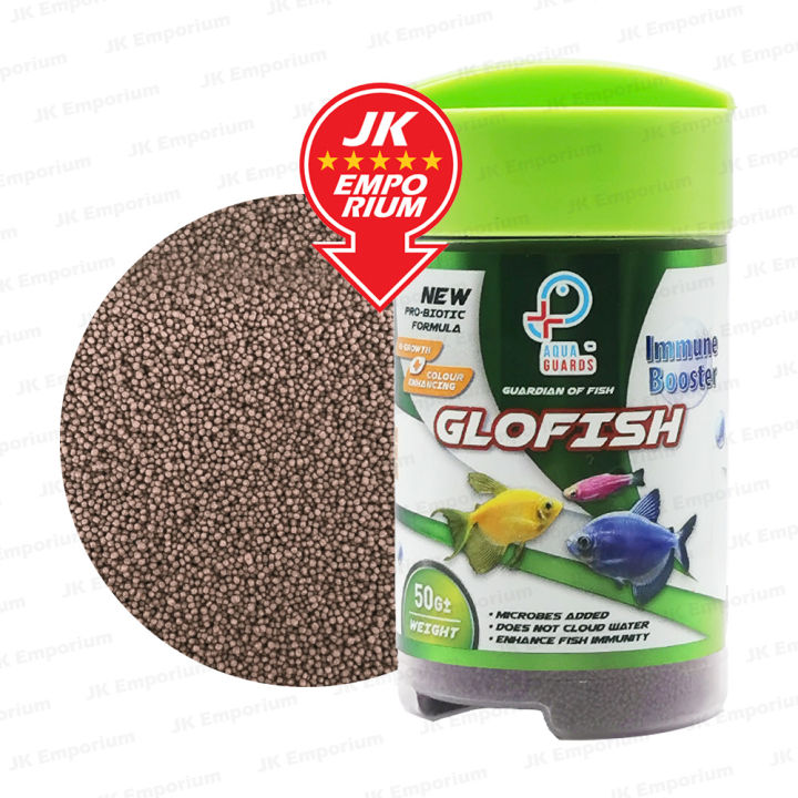 Aqua Guard Glo Glow Fish Premium Food Tropical Fish Immune Booster Hi ...