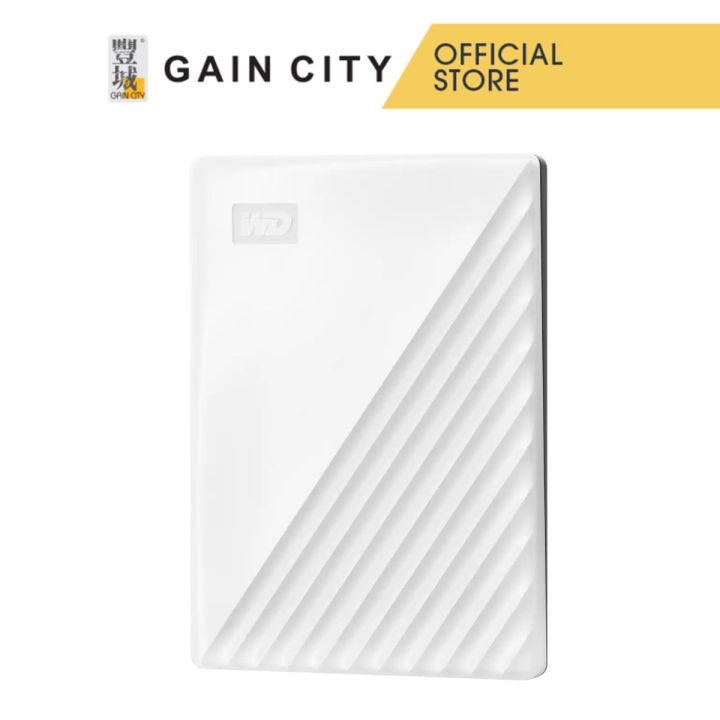 Wd My Passport 5tb External Hard Disk White Portable Hard Drive Hdd Hard Disk
